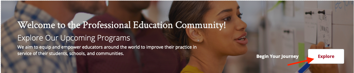 Find an upcoming program