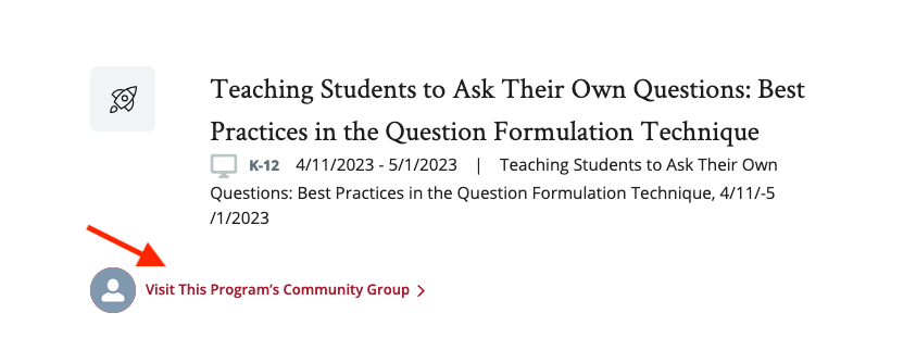 Get the latest information about my program